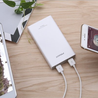 CB CE FCC Certificate Sales Promotion Fast Charging Dual USB PISEN Mobile Universal Power Bank 10000mAh Portable Charger
