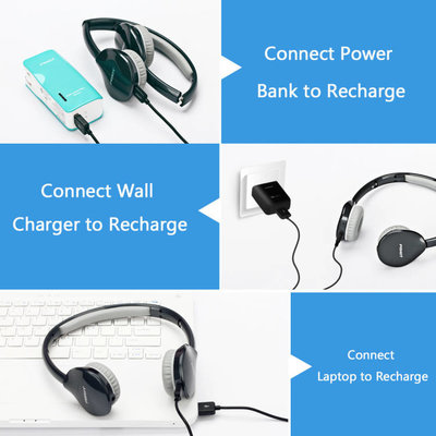 PISEN Stretchable Handfree EDR Foldable High Quality Wireless Stereo Communication Bluetooth Gaming Headphone With Mic