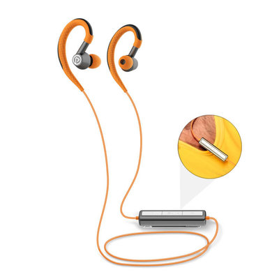 PISEN Shock Proof Anti Drop Sweat Resistant Noise Cancelling Wireless Sport Bluetooth Earphone With Mic