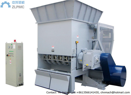 40mm Screen Industrial Plastic Shredder Machine , Plastic Bag Recycling Machine