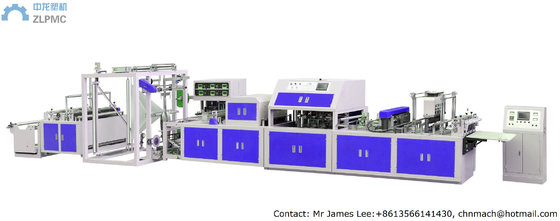 PP Plastic Poly Bag Making Machine , Plastic Carry Bag Making Machine