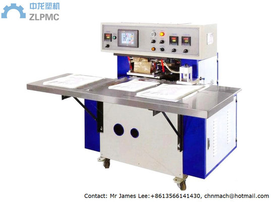 220V Automatic Plastic Bag Making Machine For Soft Handle Loop Sealing Bag