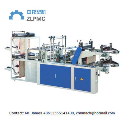Biodegradable Automatic Shopping Bag Making Machine Electric Heating Max Length 1200mm