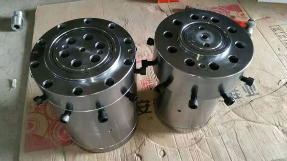 HDPE LDPE Film Blowing Machine Parts , Lab Film Blowing Machine Die Head