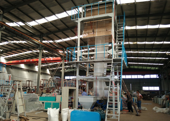 SJ-110 2500mm PE film extruder machine for greenhouse cover