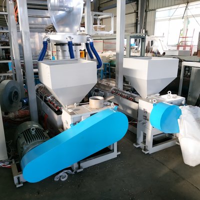 PLC Control Plastic Film Blowing Machine Automatic Feeding System 8000kg