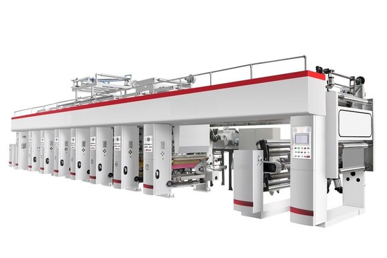Label Lamination Printing Machine , Rotary Logo Printing Machine High Precision