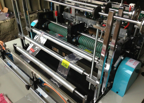 HDF-400*2 two lines arc bottom, curve bag making machine