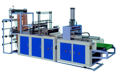 DGF-700 fully automatic plastic shopping bag making machine, t-shirt bag, vest bag