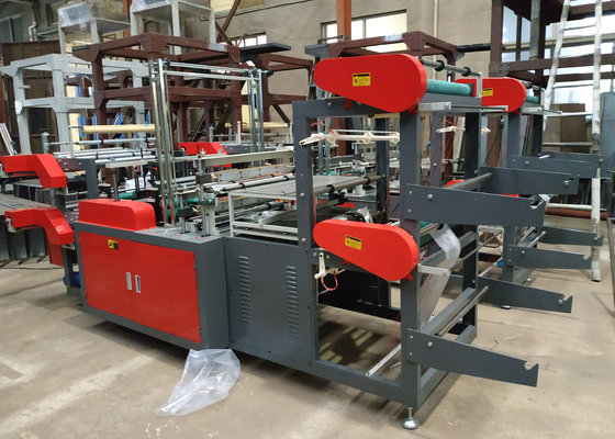 LBD-500*2 Two lines plastic rolled bag making machine, t-shirt bag, garbage bag