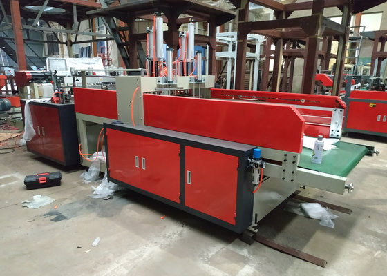 DFR-600 Full automatic plastic shopping bag making machine, t-shirt bag making machine