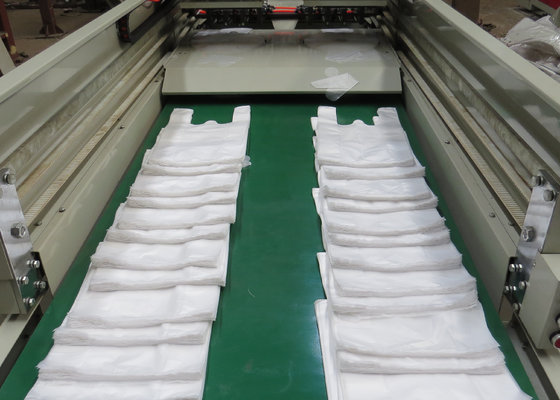 DFR-300*2 Two lines high speed automatic plastic shopping bag making machine
