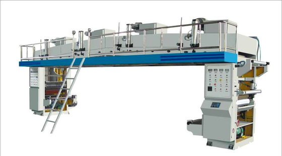 Paper Dry Film Laminator Machine Magnetic Tension Control With Dual Motor