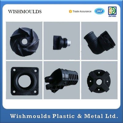 Precision Small Low Volume Plastic Parts / Injection Molded Plastic Parts CNC Machined
