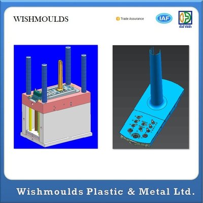 Rapid Prototyping Service PP Calcium Carbonate Material - Table Fan Body Parts