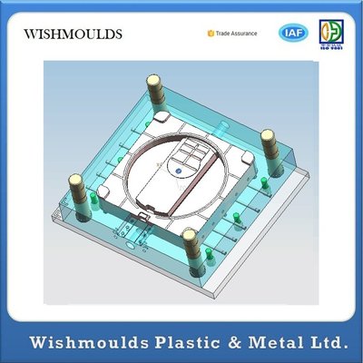 3D Design Plastic Injection Molding Parts For Desk Fan Prototype Making