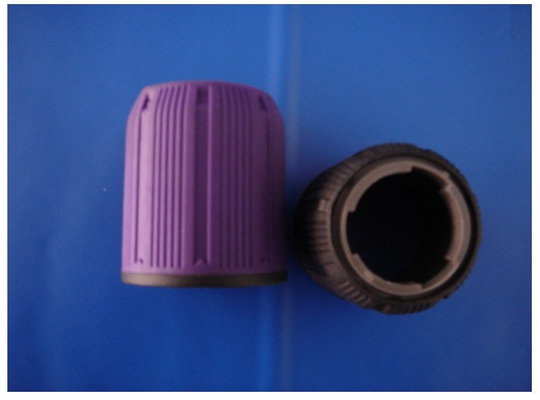 TPR Over Mold PP PA Piston 2 Shot Injection Molding Service Combining Multiple Materials