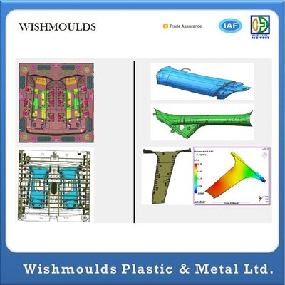 Custom Plastic Mould Maker Service 3D STP File For Prototype Injection Molding