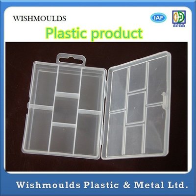 Custom 2 Cavities Injection Moulding Products For Transparent Plastic Container