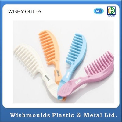 Precision Custom Plastic Injection Molding For Plastics Comb Multi Color