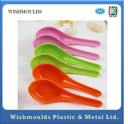 Eco Friendly Plastic Injection Mould Service Disposable Plastic Spoon / Forks