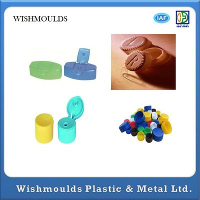 Customized Injection Mould Plastic Molding Caps For Bottle / Bucket Spout Cap