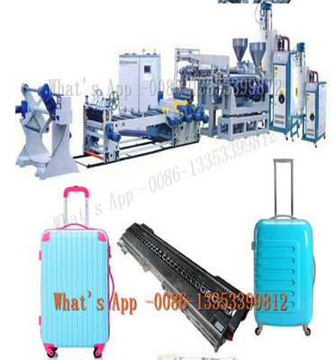 Strong Power Plastic Sheet Extrusion Machine With Cooling Roller