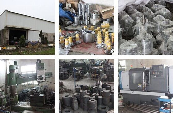 HDPE Mirror Processing Die Head Apply To Blown Film Extrusion Machine