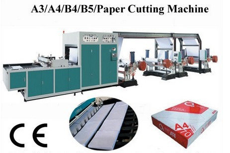 Full Automatically A4 Paper Cutting Packaging Machine 18KW 380V 50HZ