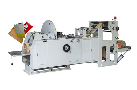 High Speed Energy Saving Automatic Paper Bag Making Machine For Bread Bags