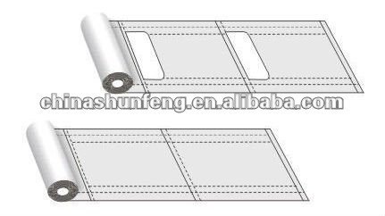 Computer Rolling Plastic Bag Making Machine High Speed Flat Bottom Sealing