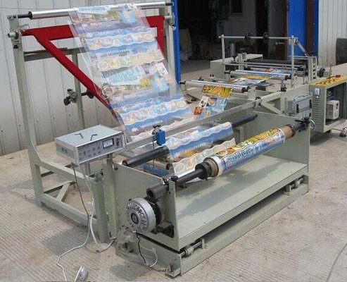 Plastic Folding Plastic Bag Making Machine With PE PP Film Triangle Folder Part