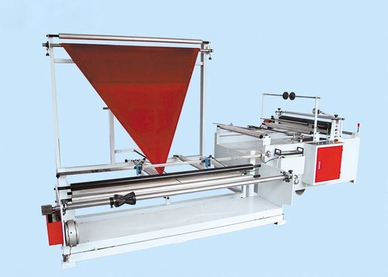 Plastic Folding Plastic Bag Making Machine With PE PP Film Triangle Folder Part