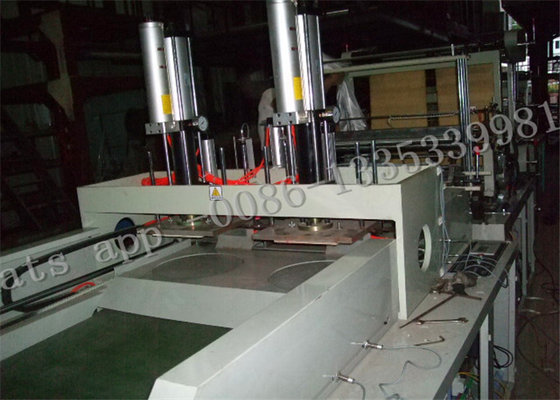 Hot Sealing Hot Cutting Plastic Bag Making Machine For T-shirt Bag Making