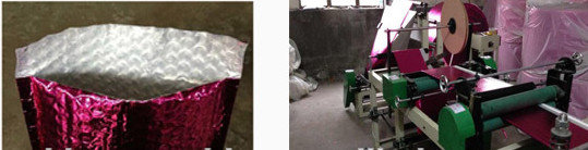 High Speed Craft Paper Bubble Bag Making Machine with Plc Servo Motor Driven