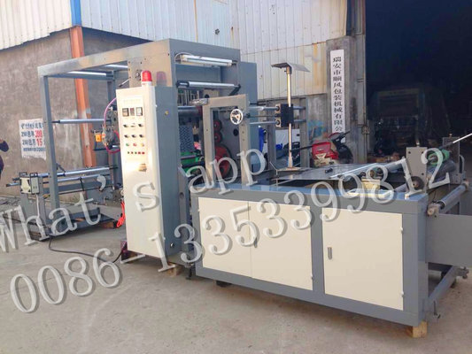 Thickness T-Shirt Bag Shopping Plastic Bag Making Machine For Garbage Rolling Bags