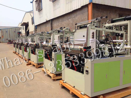 Thickness T-Shirt Bag Shopping Plastic Bag Making Machine For Garbage Rolling Bags
