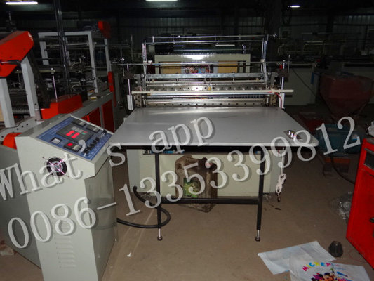 Thickness T-Shirt Bag Shopping Plastic Bag Making Machine For Garbage Rolling Bags