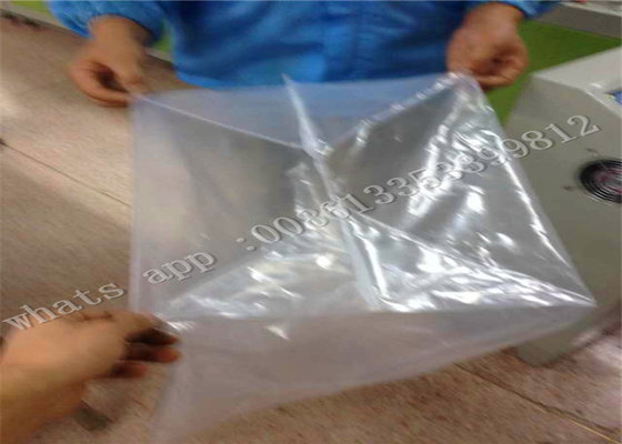 High Speed Square Bottom Plastic Bag Making Machine With Plc Controlled
