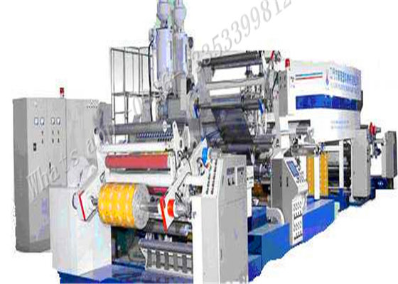 PE PP Plastic Extruder Lamination Coating Machine With PLC / Computer Controlled