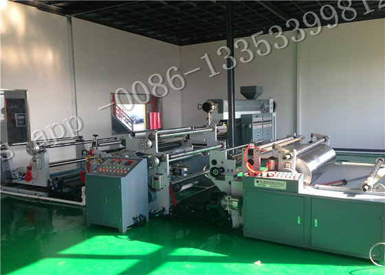 Custom Fabric Hot extrusion lamination coating machine For Fabric Foil Coating