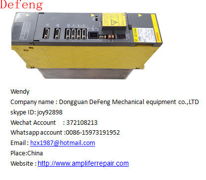 Fanuc servo driver A06B-6102-H226 ,A16B-2203-0070 for injection molding machine use ,Fanuc plastic machine
