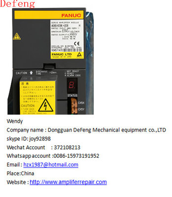 Fanuc servo driver A06B-6102-H226 ,A16B-2203-0070 for injection molding machine use ,Fanuc plastic machine