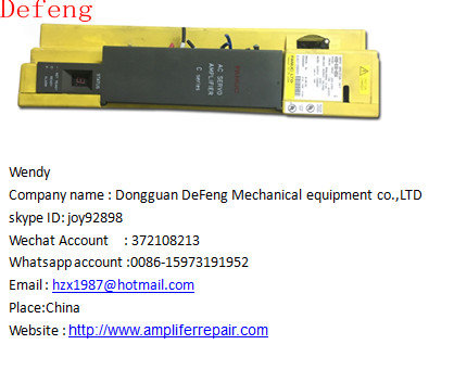 fanuc amplifer ,A06B-6079-H106 ,FANUC SERVO DRIVER ,A06B-6087-H130 ,fanuc injection molding machine