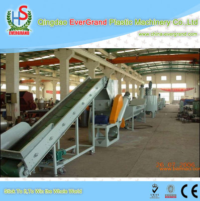 Waste Automatic Bottle Washing Machine for Plastic Bottles Crushing / Recycling