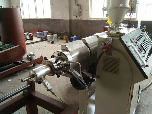 PP/PE Single Wall Corrugated Pipe ectruder and forming machine with Air Water Cooling System