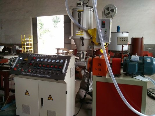PP/PE Single Wall Corrugated Pipe ectruder and forming machine with Air Water Cooling System