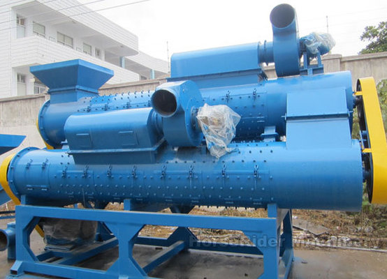 PET Bottle Label Remover Machine , Label Removing Plastic Bottles Recycling Machine