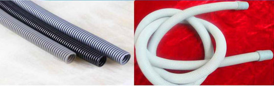 22kw Pe Single Wall Corrugated Pipe Machine 14m*2m*2m Customized