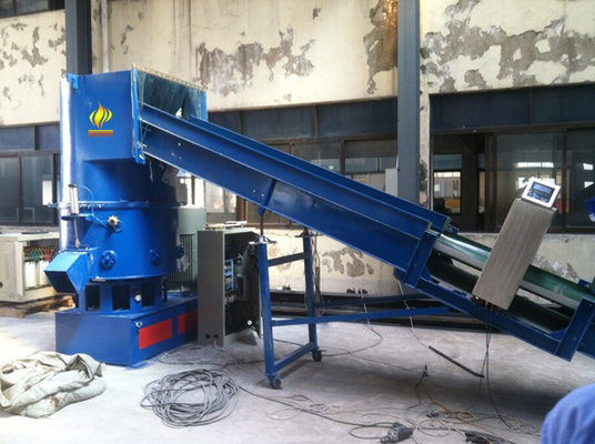 200Kg / h Waste PE PP Plastic Agglomerator Machine , film bags granule making machine